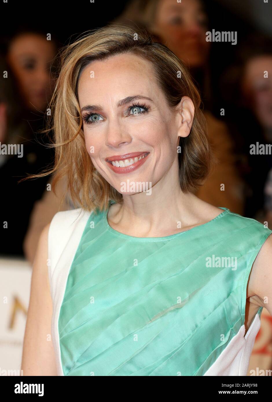Laura Main attending the National Television Awards 2020 held at the O2 ...