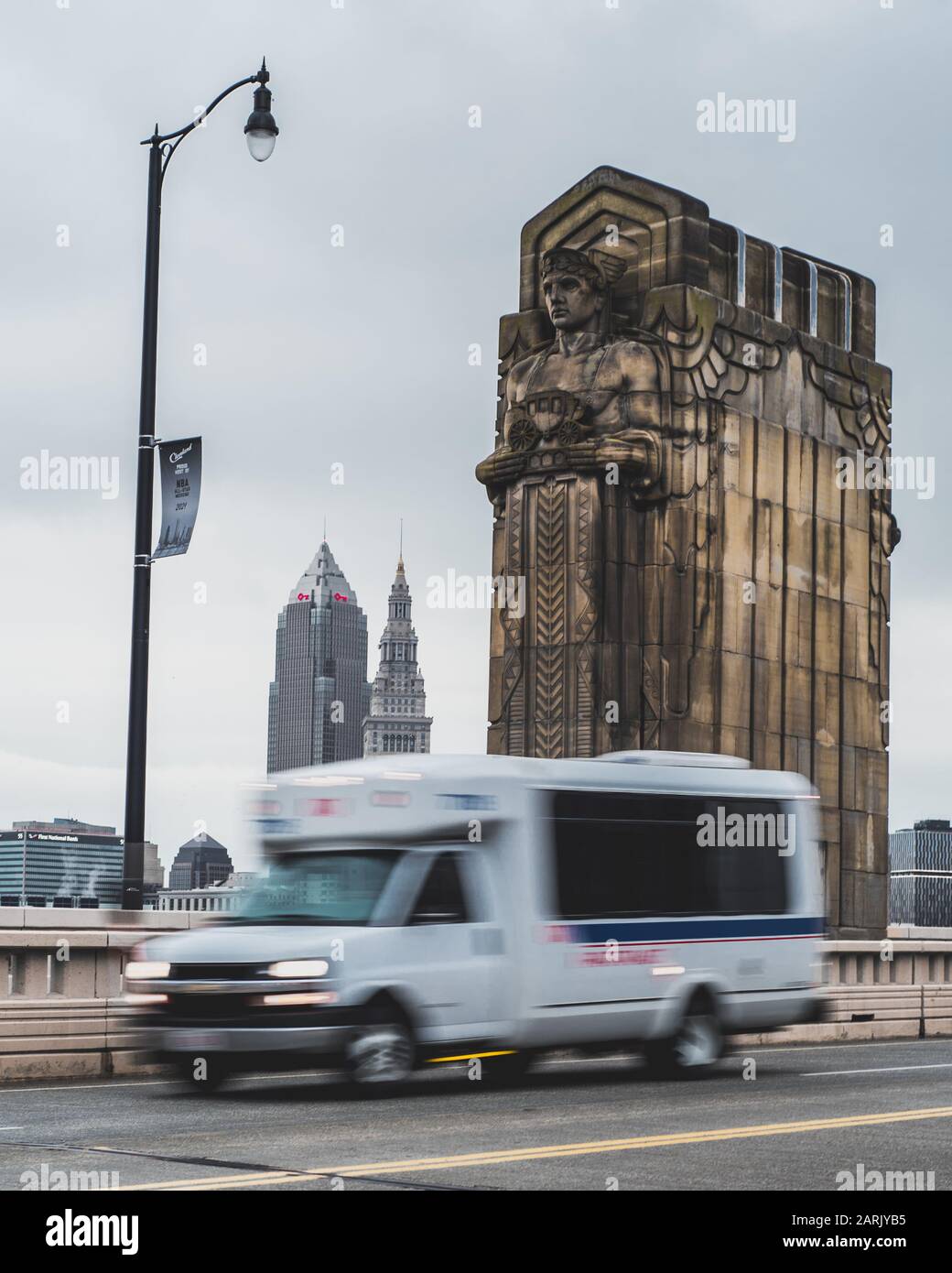 Guardian of traffic statue hi-res stock photography and images - Alamy