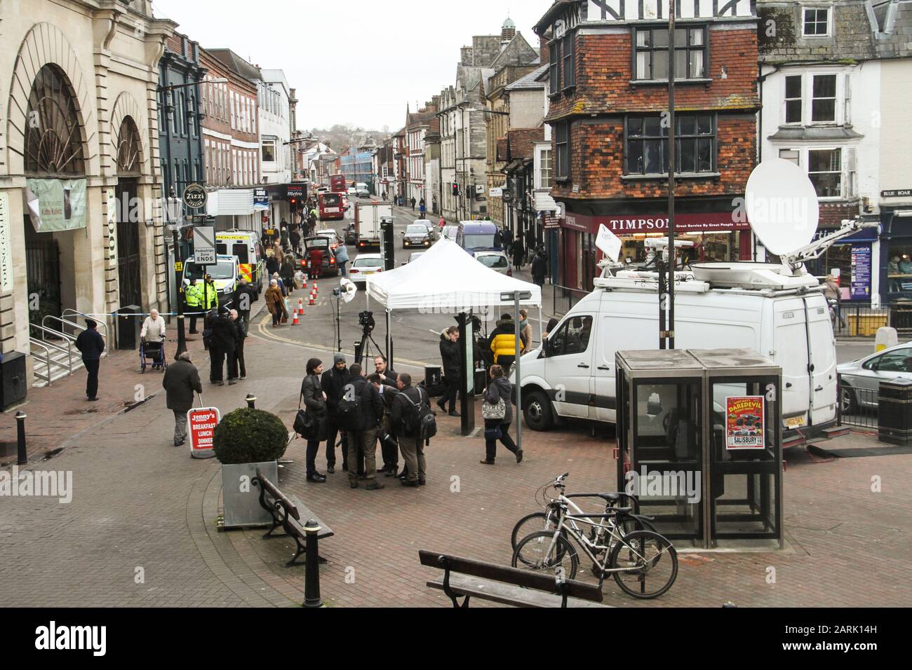 Salisbury during the height of the Russian Spy Poisoning Novichok ...