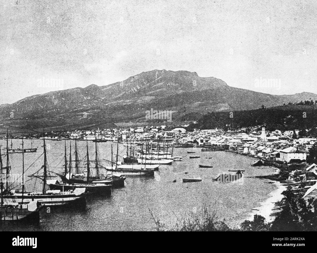 geology, volcanoes, de mont pelee Date: undated Location: Martinique ...