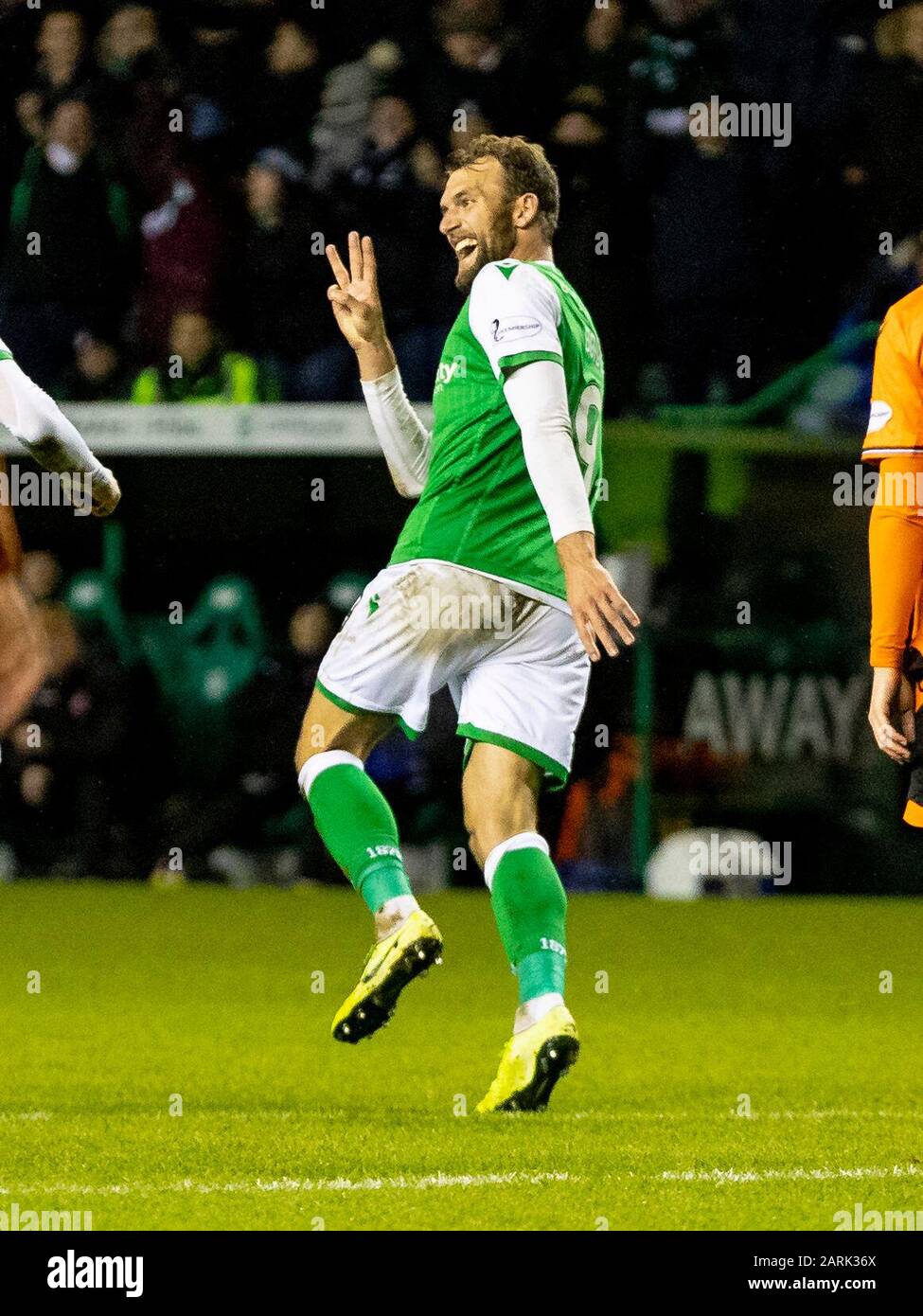 Easter Road, Edinburgh, UK. 28th Jan, 2020. Scottish Cup replay ...