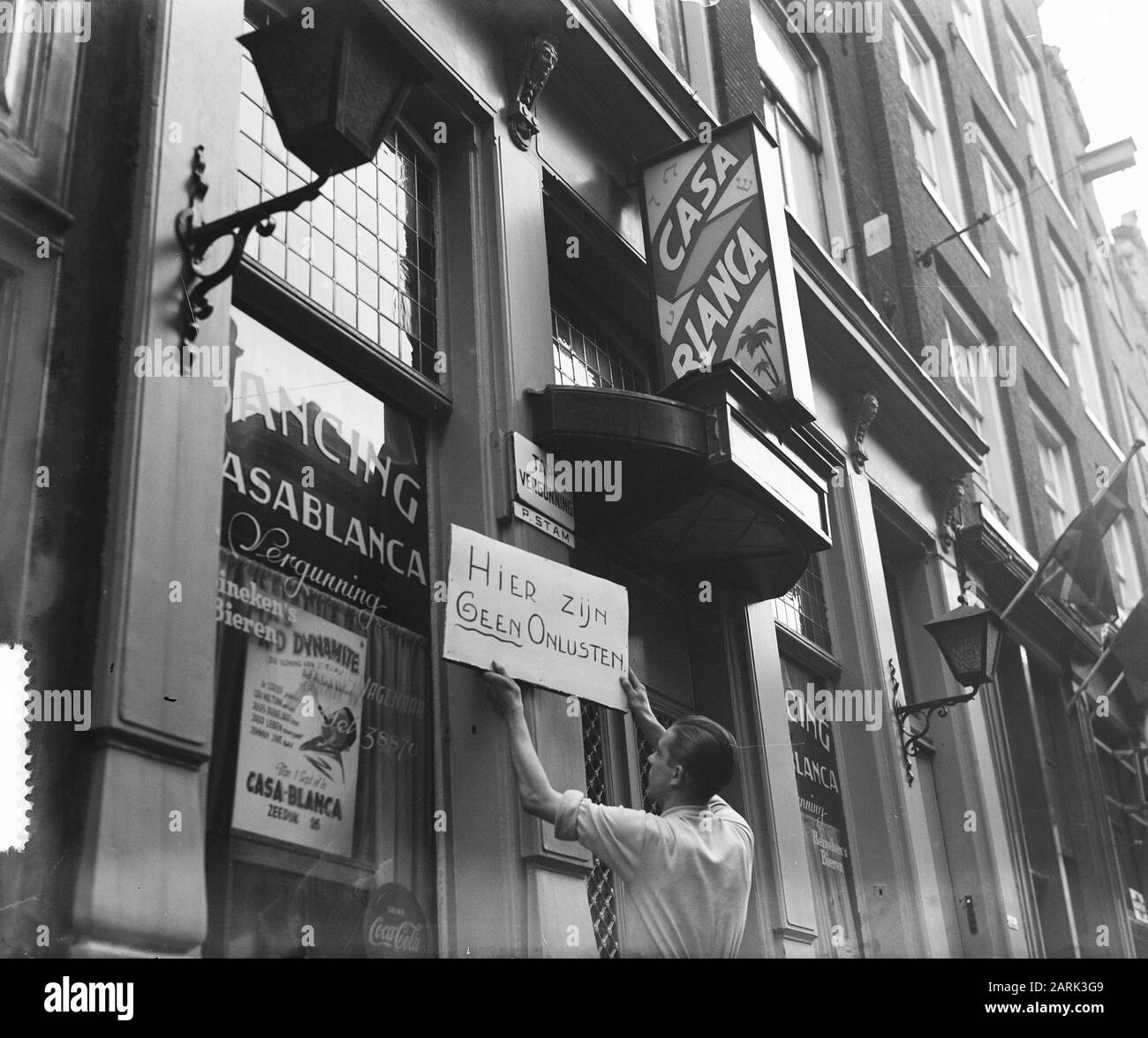 In Cafe-Dancing Casablanca no disturbances Date: December 10, 1952 ...