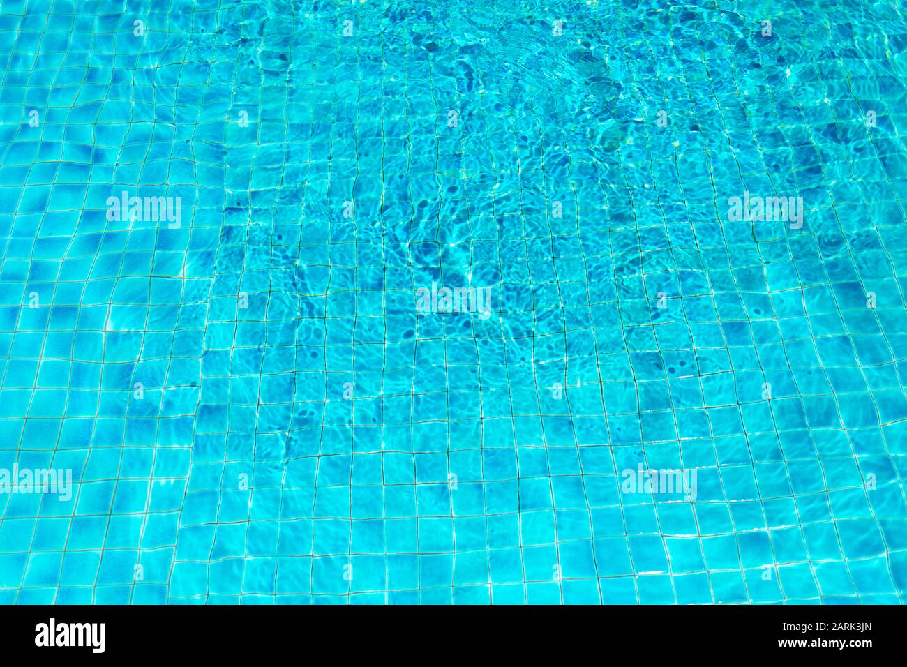 crystal clear blue water in the pool Stock Photo - Alamy