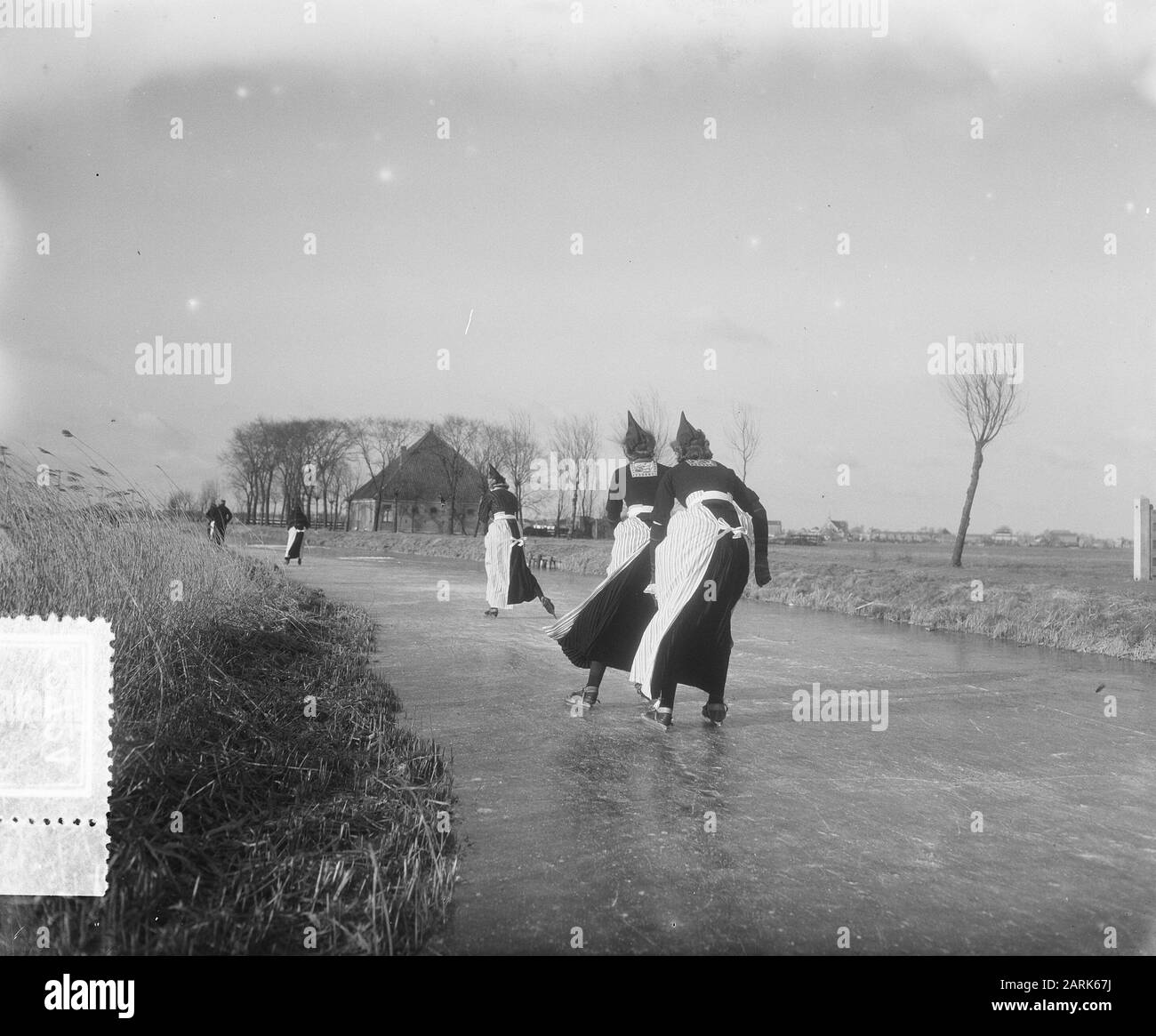 Holland girls Black and White Stock Photos & Images - Alamy