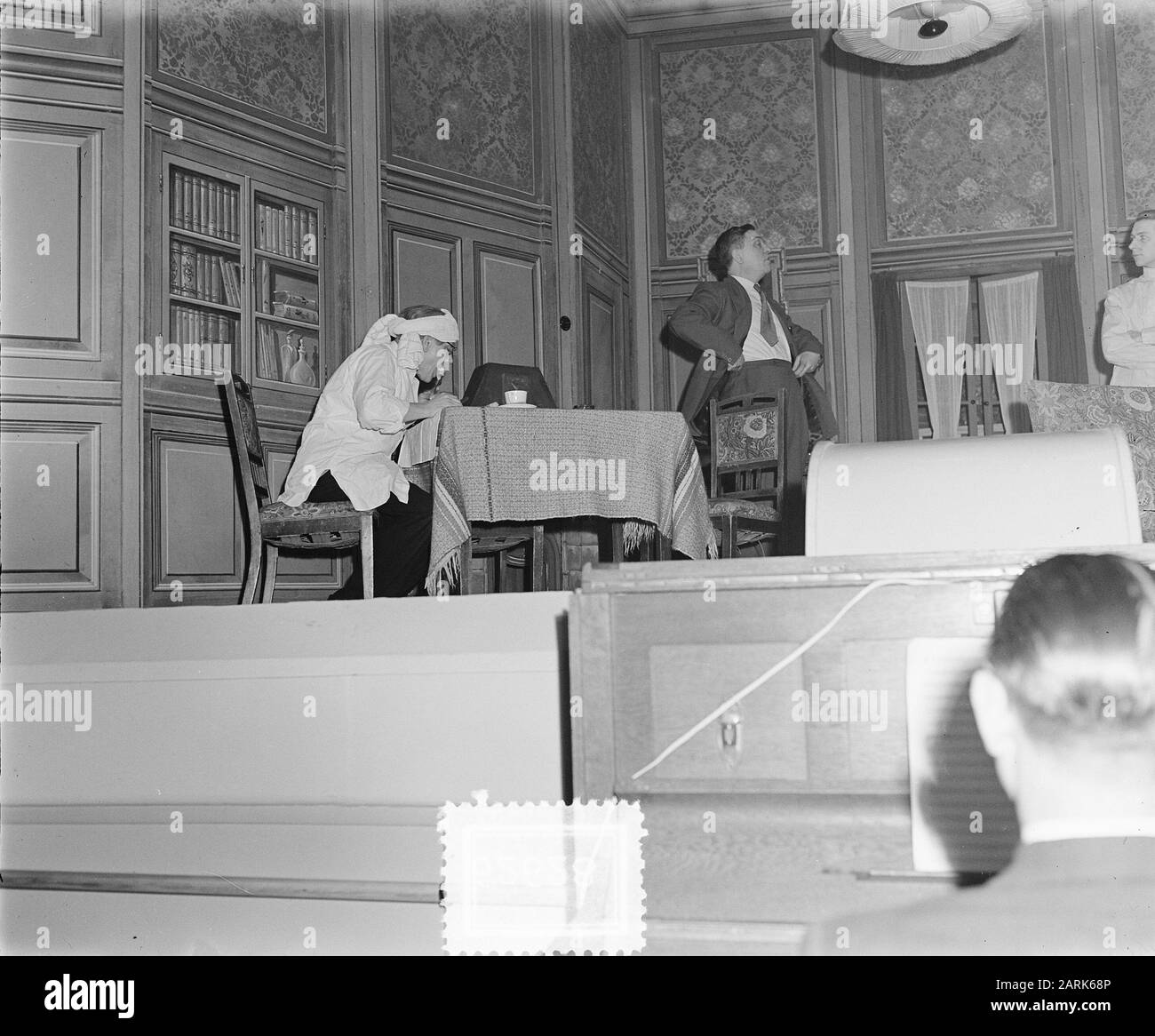 Toneelavond Bavo house (family Van Rossem) Date: 25 January 1954 ...