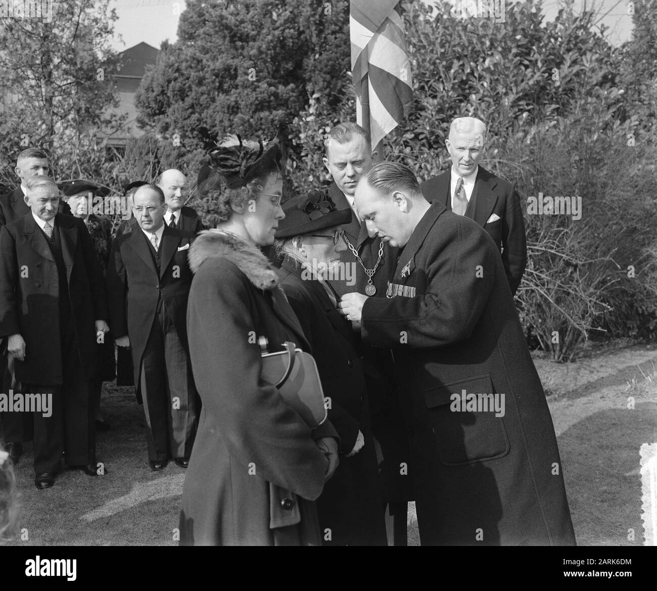 Award ceremony by Richard Pape (former navigator Royal Air Force and ...