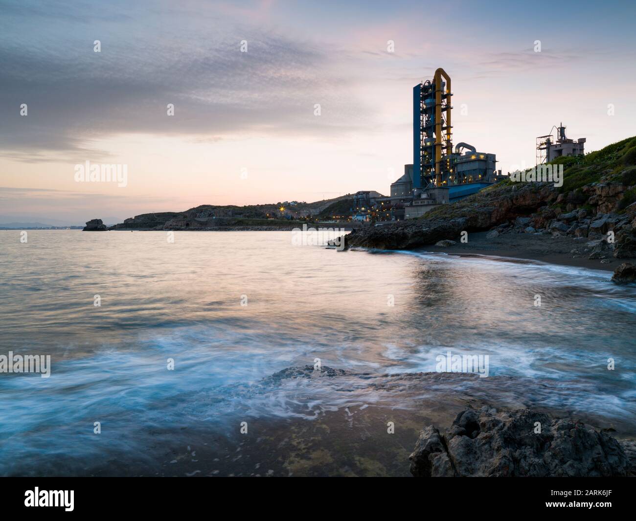 Cliffs of La Araña in Malaga, Spain Stock Photo - Alamy