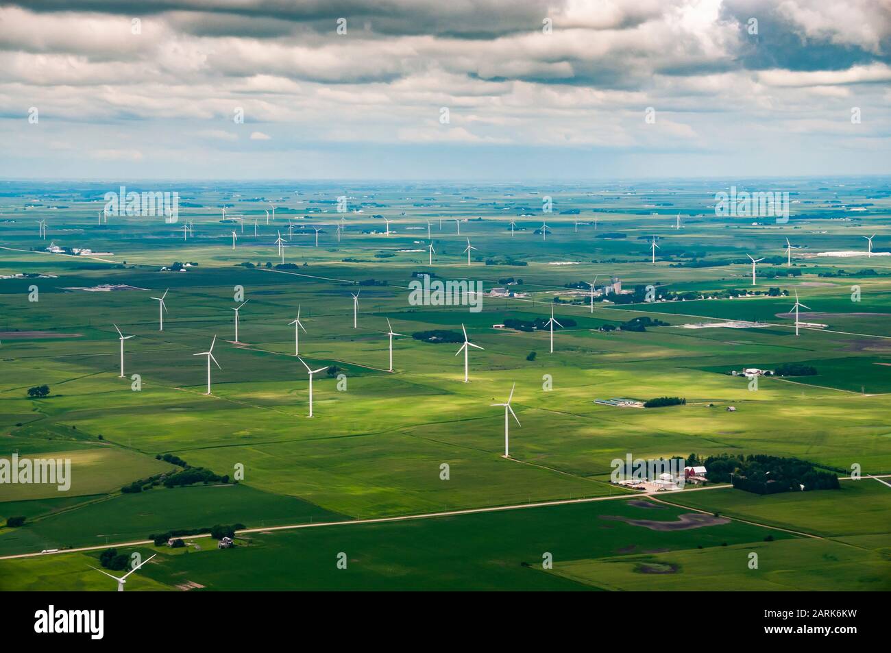 Iowa wind turbine hi-res stock photography and images - Alamy