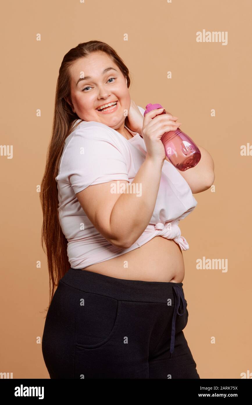 Funny Fat Woman High Resolution Stock Photography and Images - Alamy