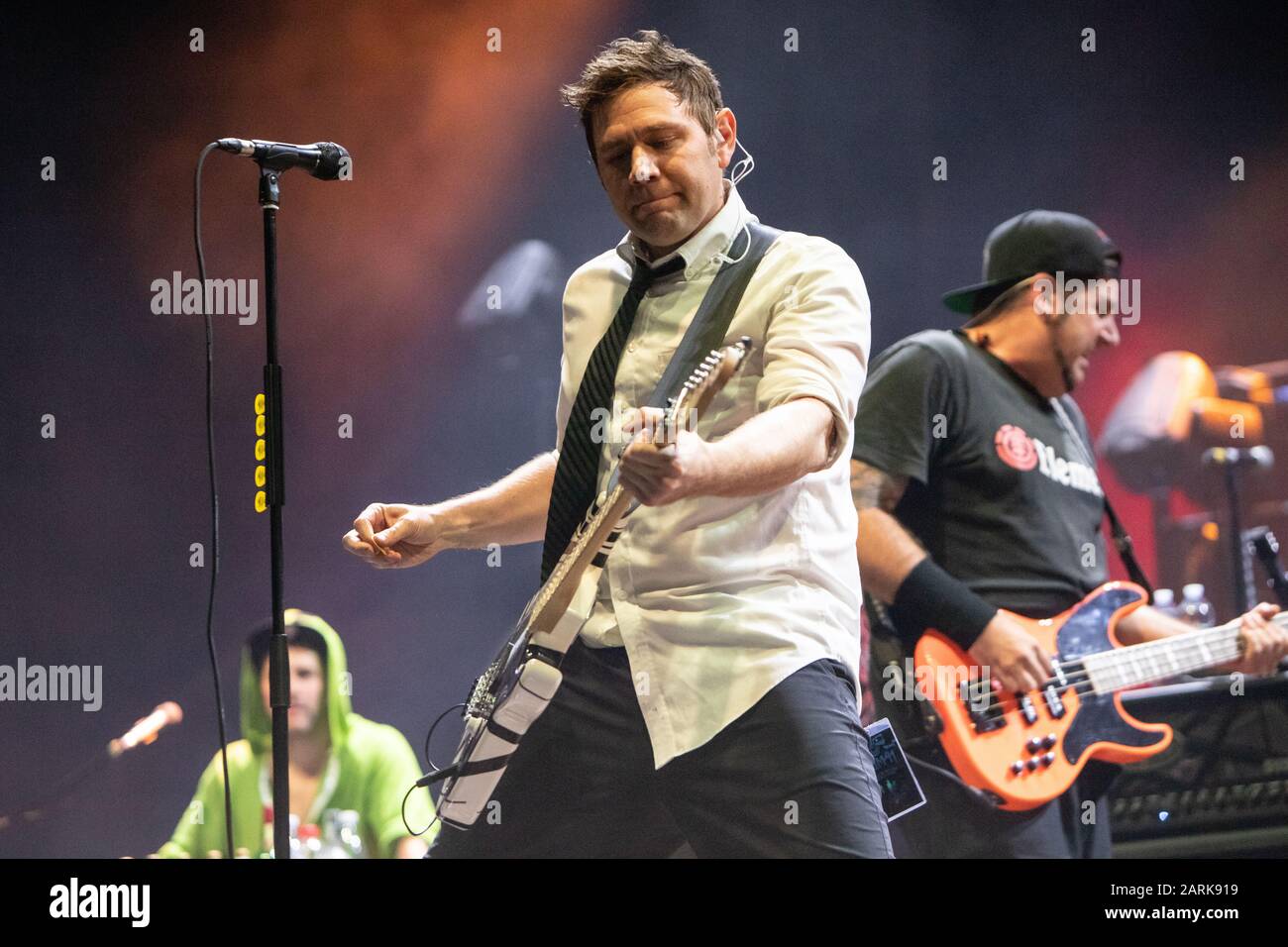 Milan Italy. 28 January 2020. The American punk/rock band ZEBRAHEAD ...
