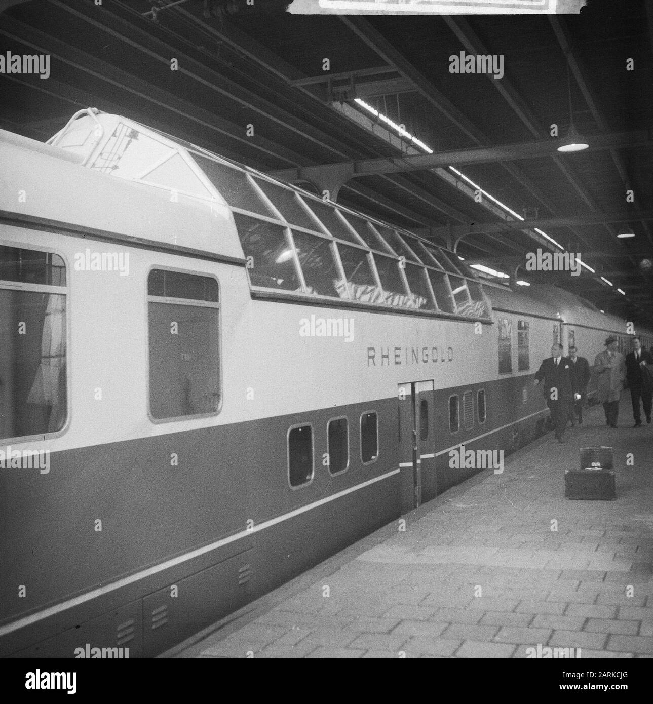 Rheingold interior german train Black and White Stock Photos & Images ...