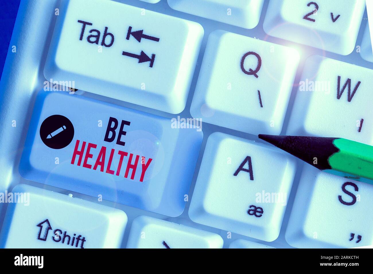 Conceptual hand writing showing Be Healthy. Concept meaning to be ...