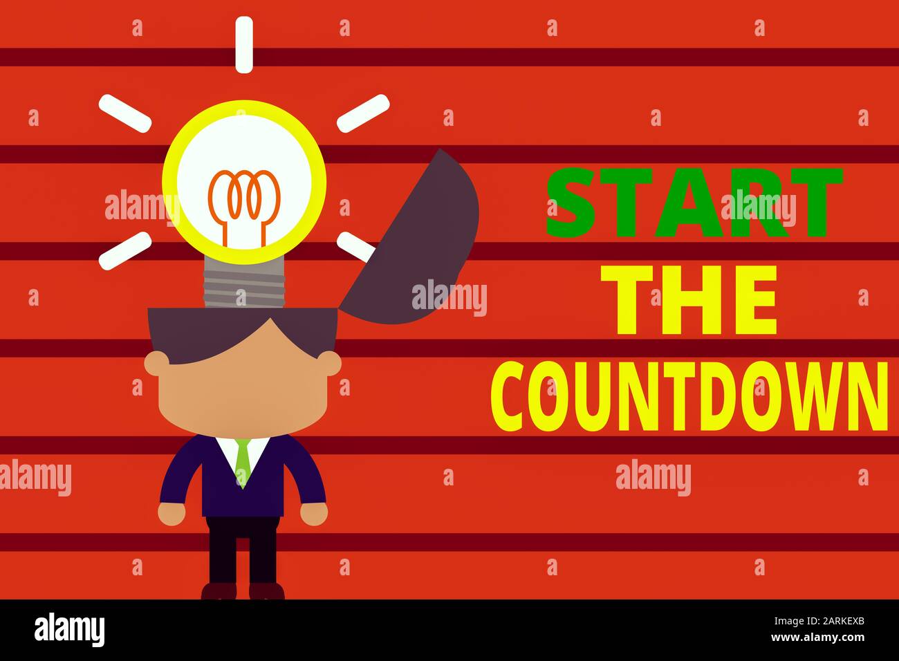 Word writing text Start The Countdown. Business photo showcasing ...