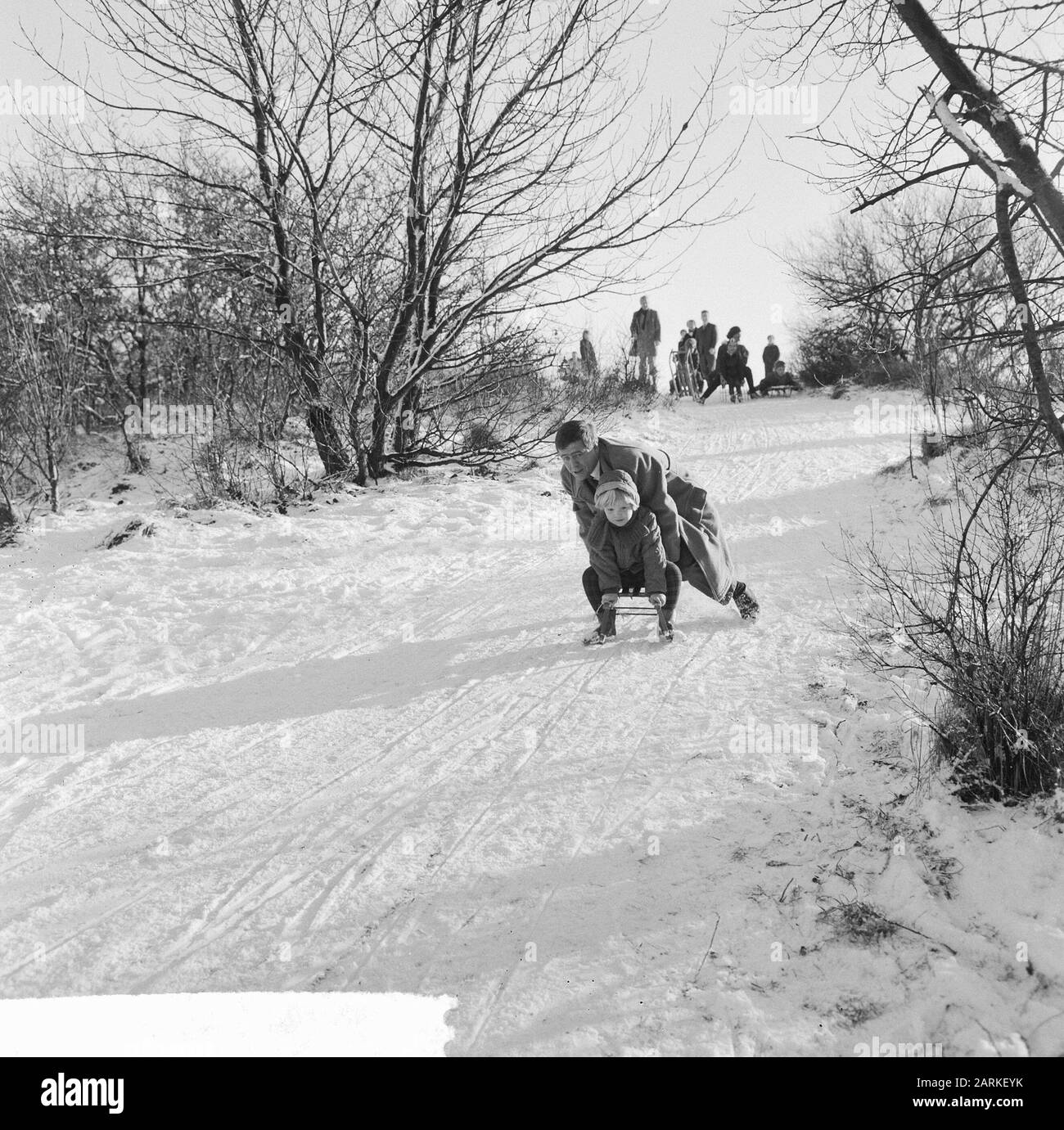Family on the hills Black and White Stock Photos & Images - Alamy
