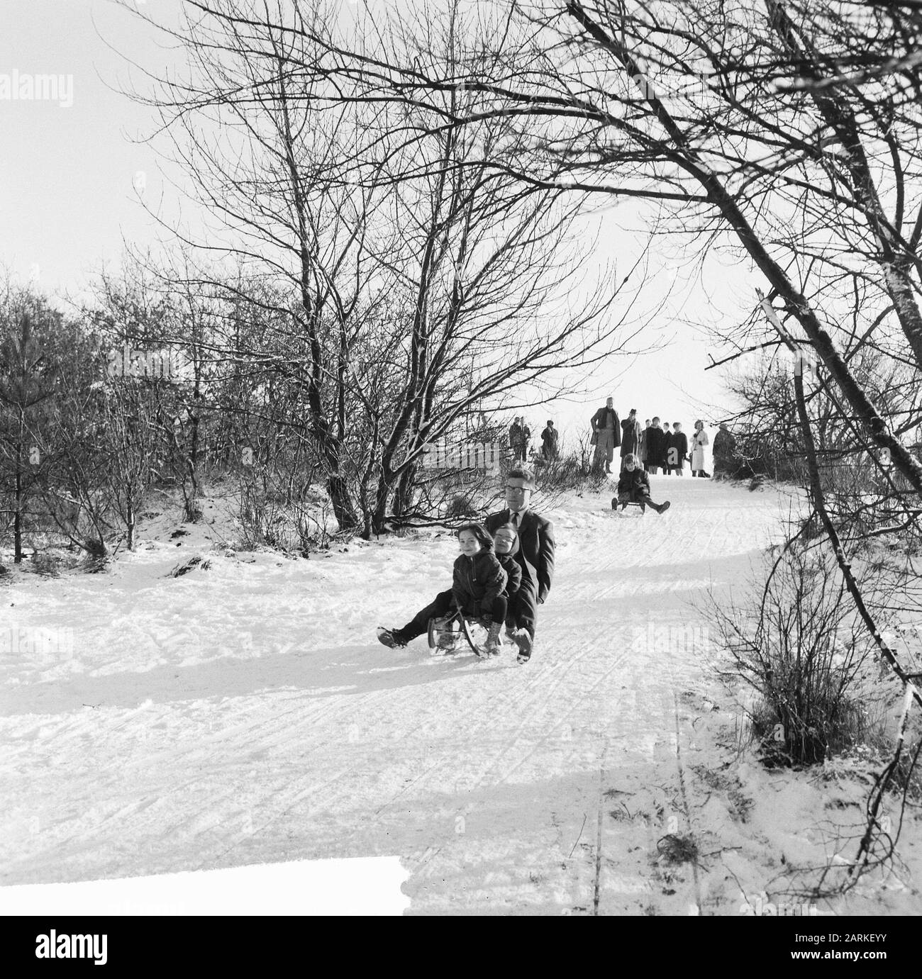 Family on the hills Black and White Stock Photos & Images - Alamy