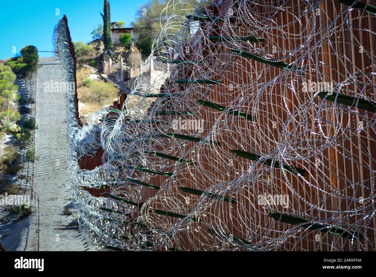 Mexico international border hi-res stock photography and images - Alamy