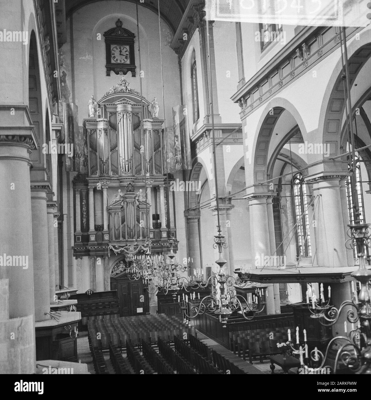 Westerkerk, interior Date: September 2, 1965 Keywords: Interior ...