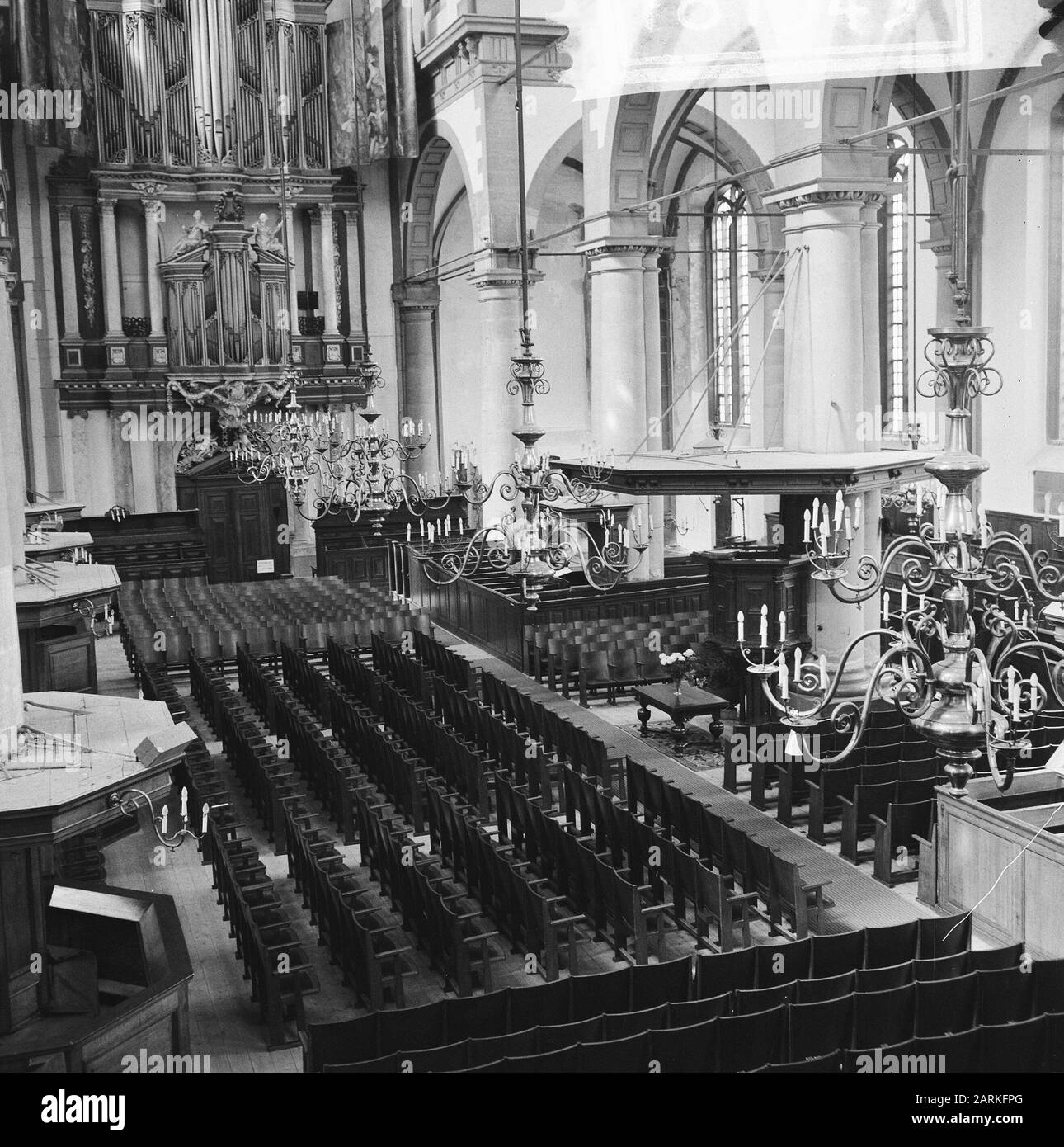 Westerkerk, interior Date: September 2, 1965 Keywords: Interior ...