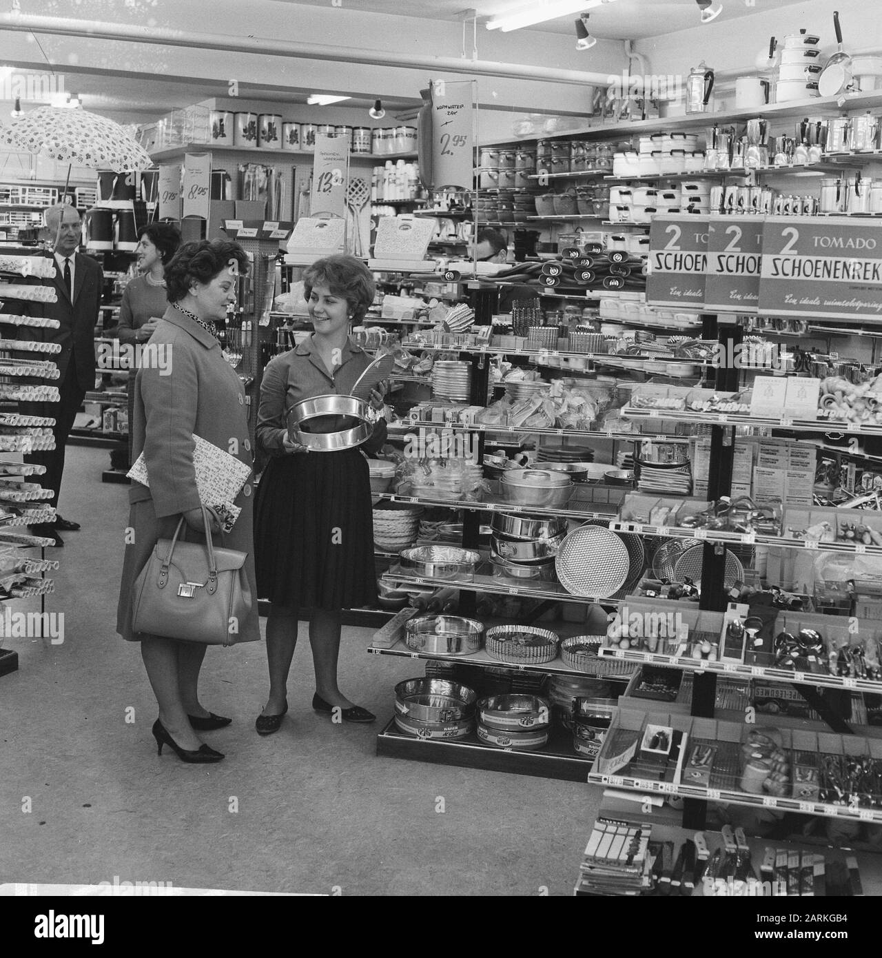 Daily needs shop Black and White Stock Photos & Images - Alamy