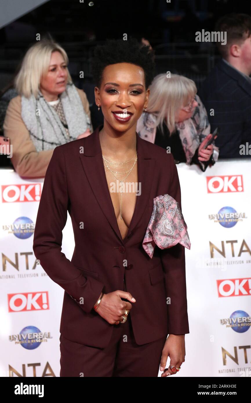 Genesis Lynea, National Television Awards, The O2, London, UK, 28 ...