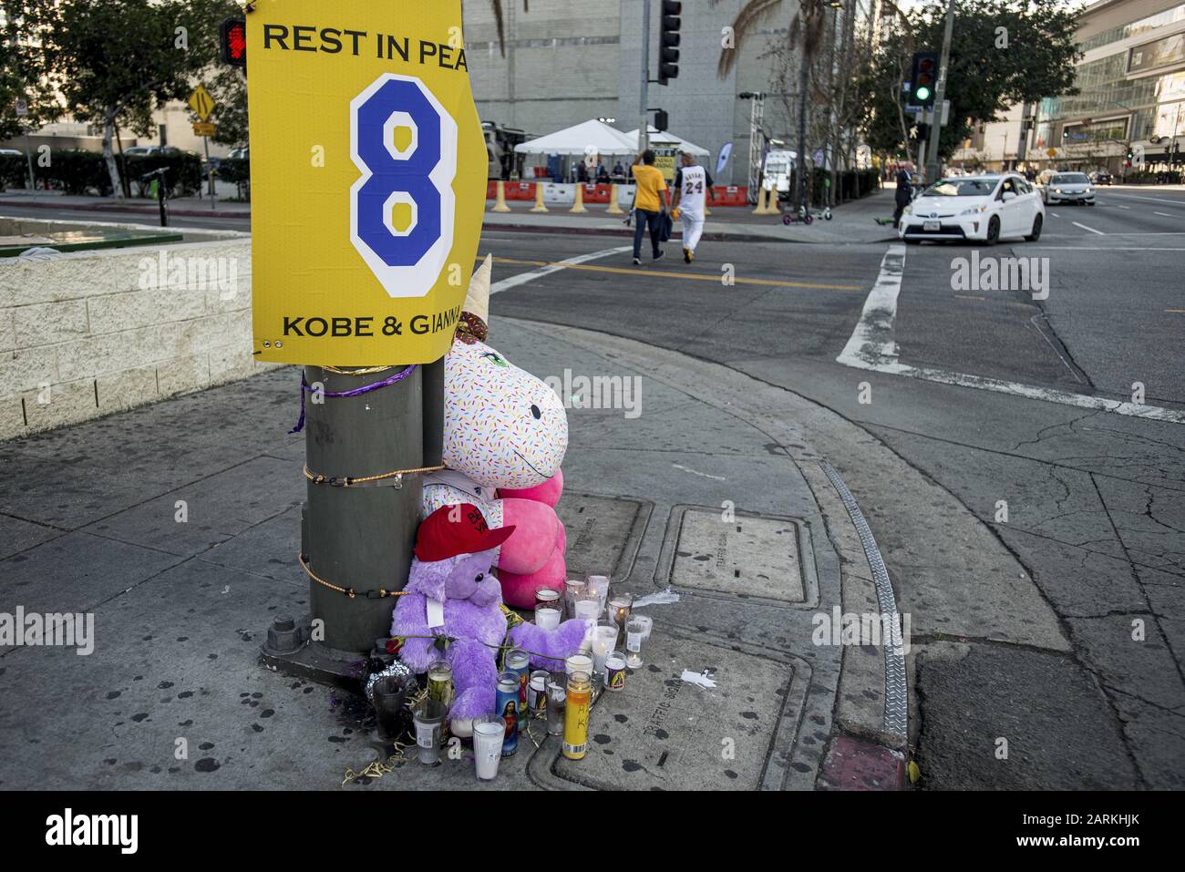 Lakers staples center seen hi-res stock photography and images - Alamy