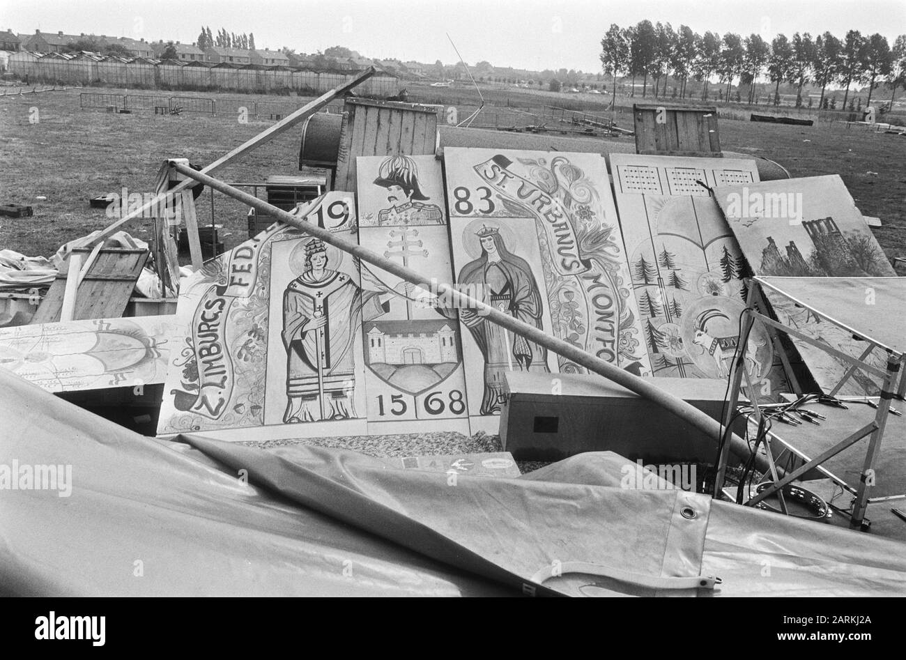 Ramp in Montfort where a marquee collapsed at a shooters party Dashed ...