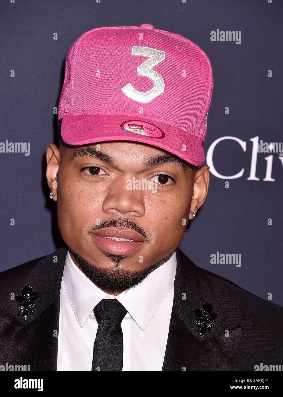 BEVERLY HILLS, CA - JANUARY 25: Chance the Rapper attends the Pre ...