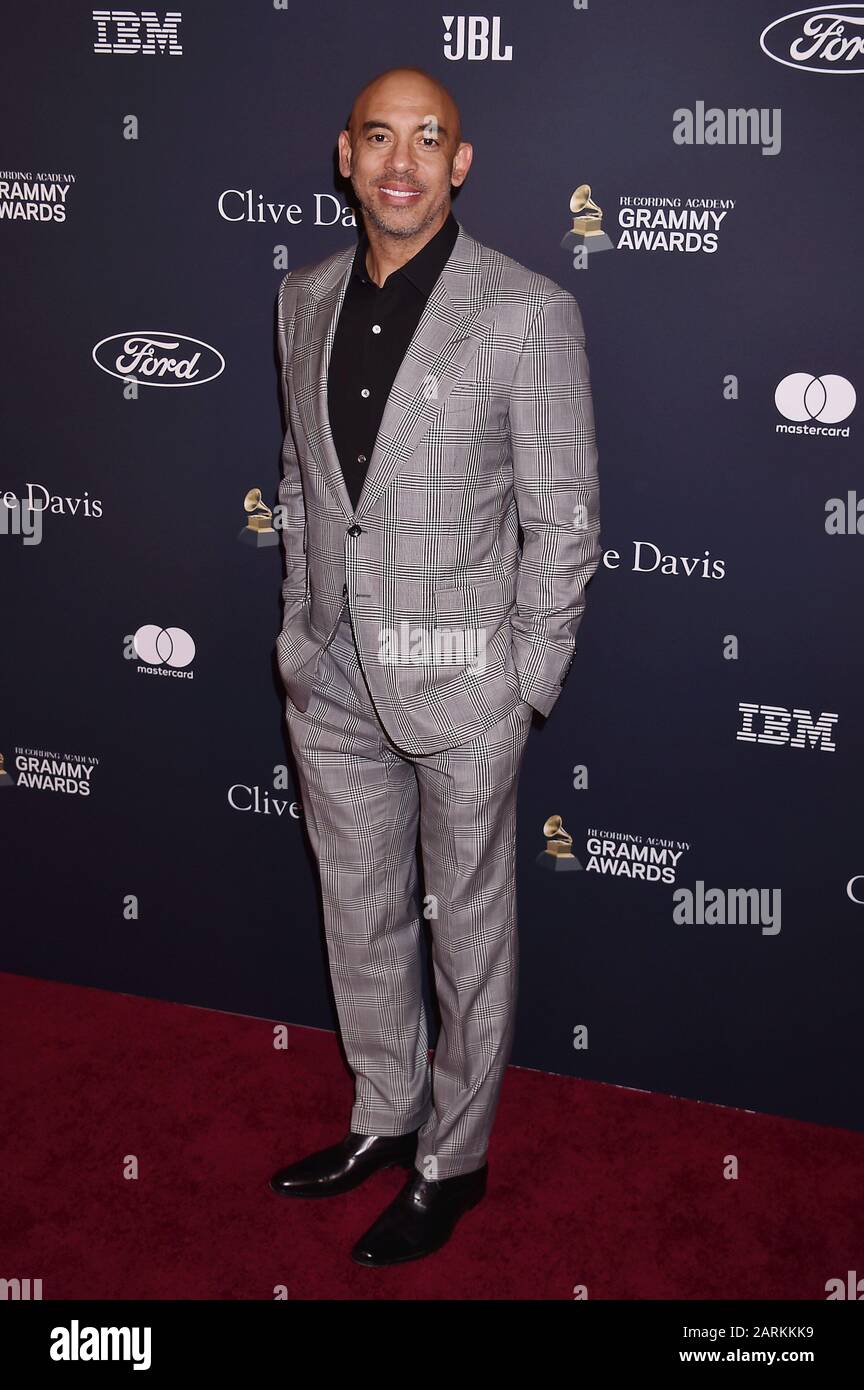 BEVERLY HILLS, CA - JANUARY 25: Harvey Mason Jr. attends the Pre-GRAMMY ...