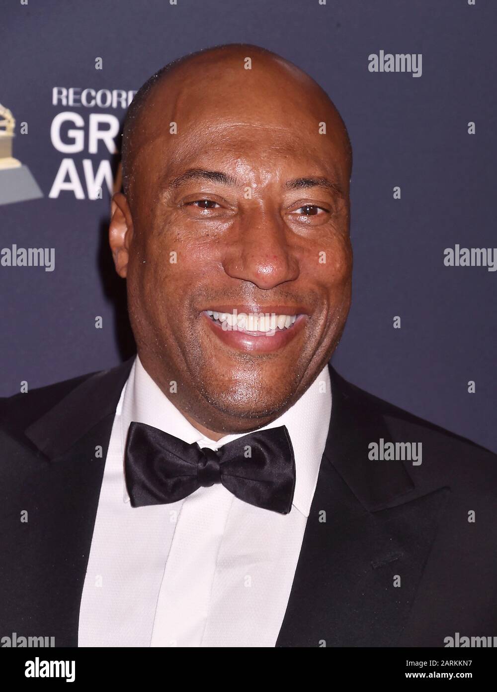 BEVERLY HILLS, CA - JANUARY 25: Byron Allen attends the Pre-GRAMMY Gala ...