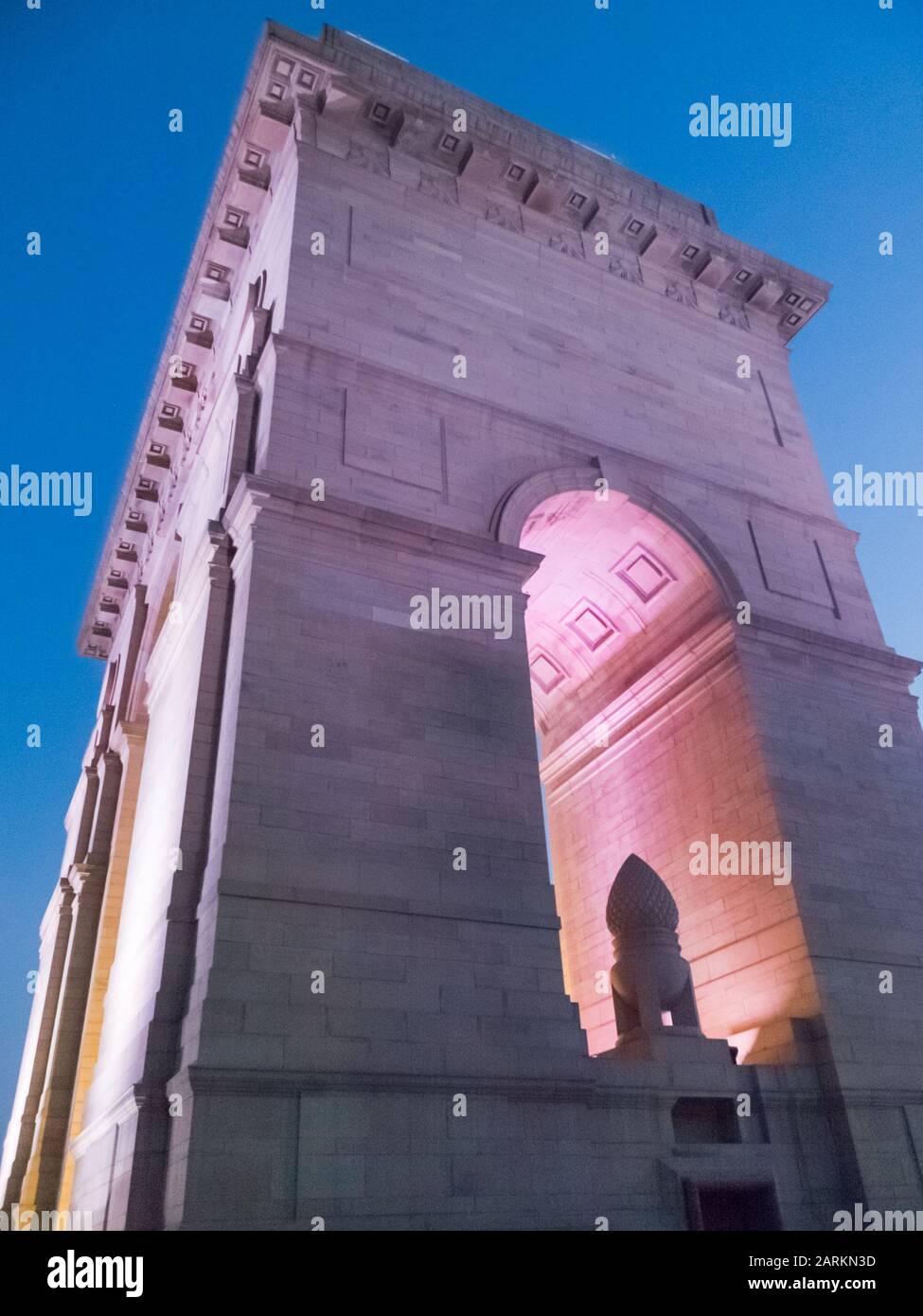 India gate lights night new hi-res stock photography and images - Alamy