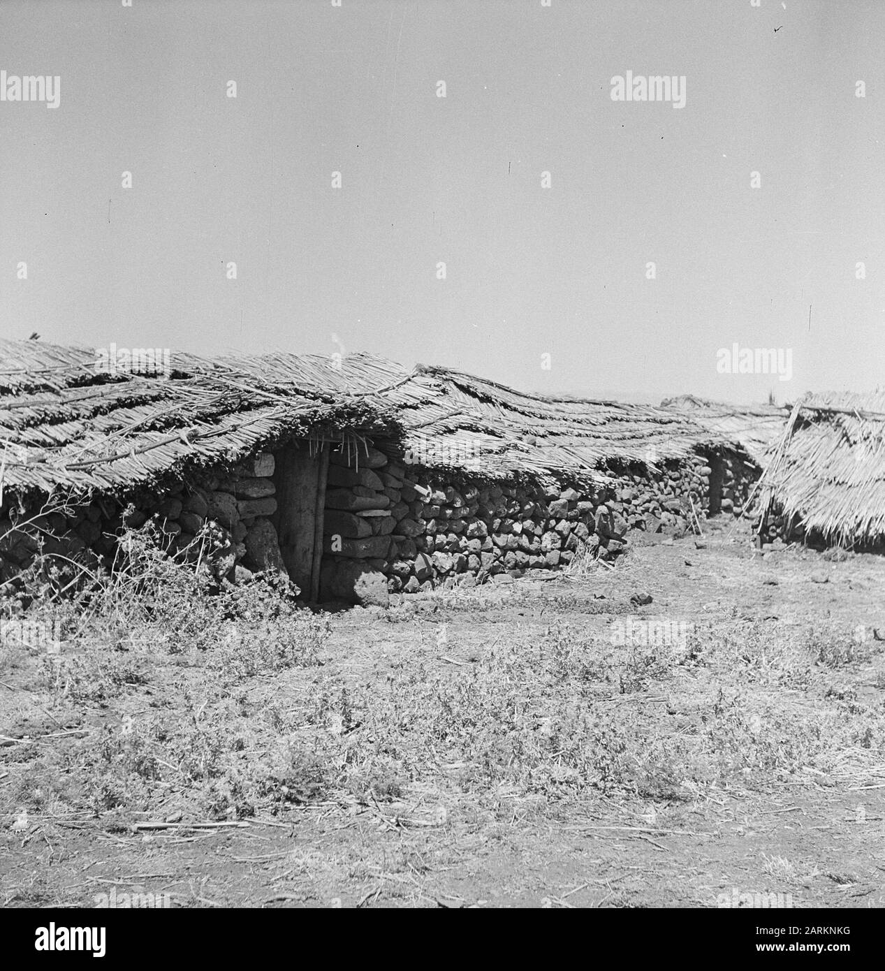 Small huts Black and White Stock Photos & Images - Alamy