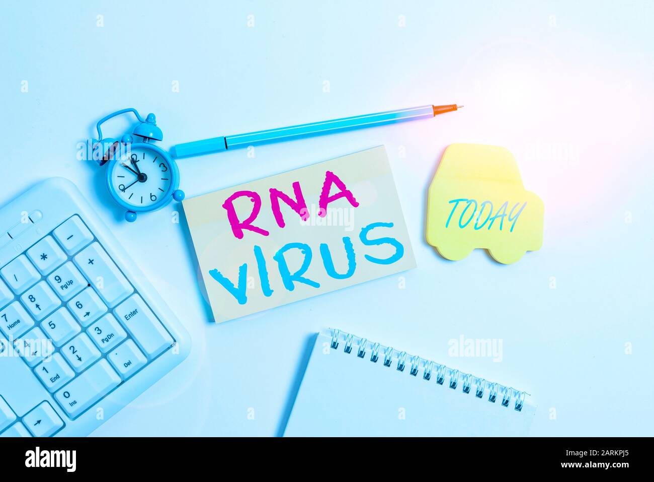 Word writing text Rna Virus. Business photo showcasing a virus genetic ...