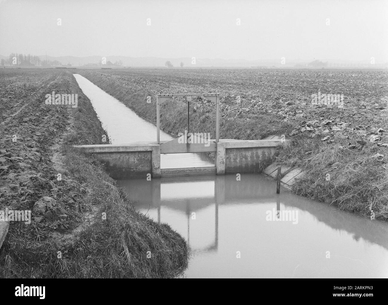 inpoldering and bemaling, dams, land plots, grebpolder Date: november ...