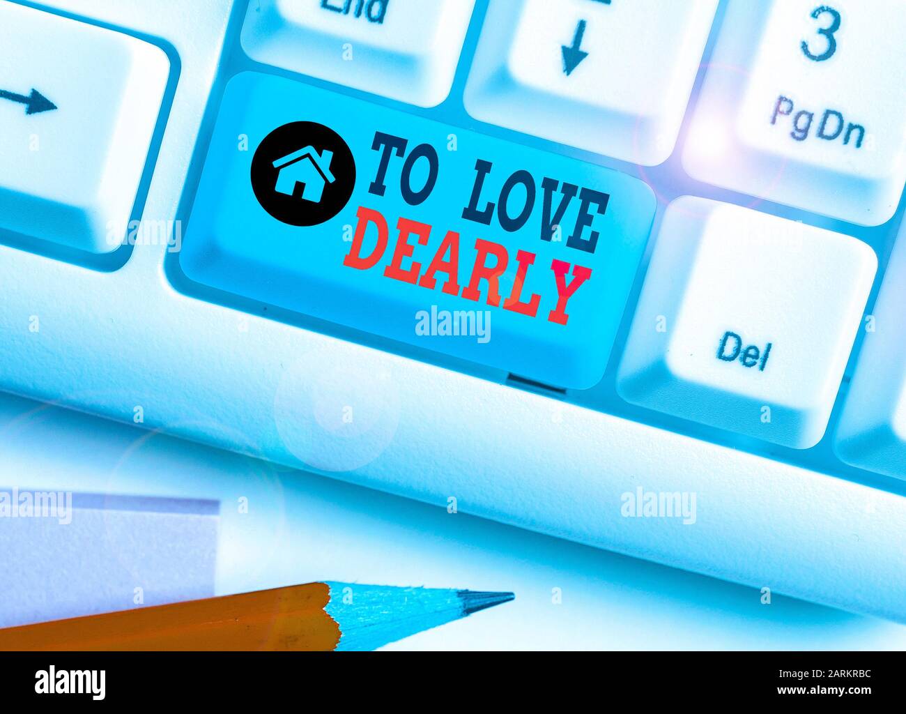 Word writing text To Love Dearly. Business photo showcasing Love ...