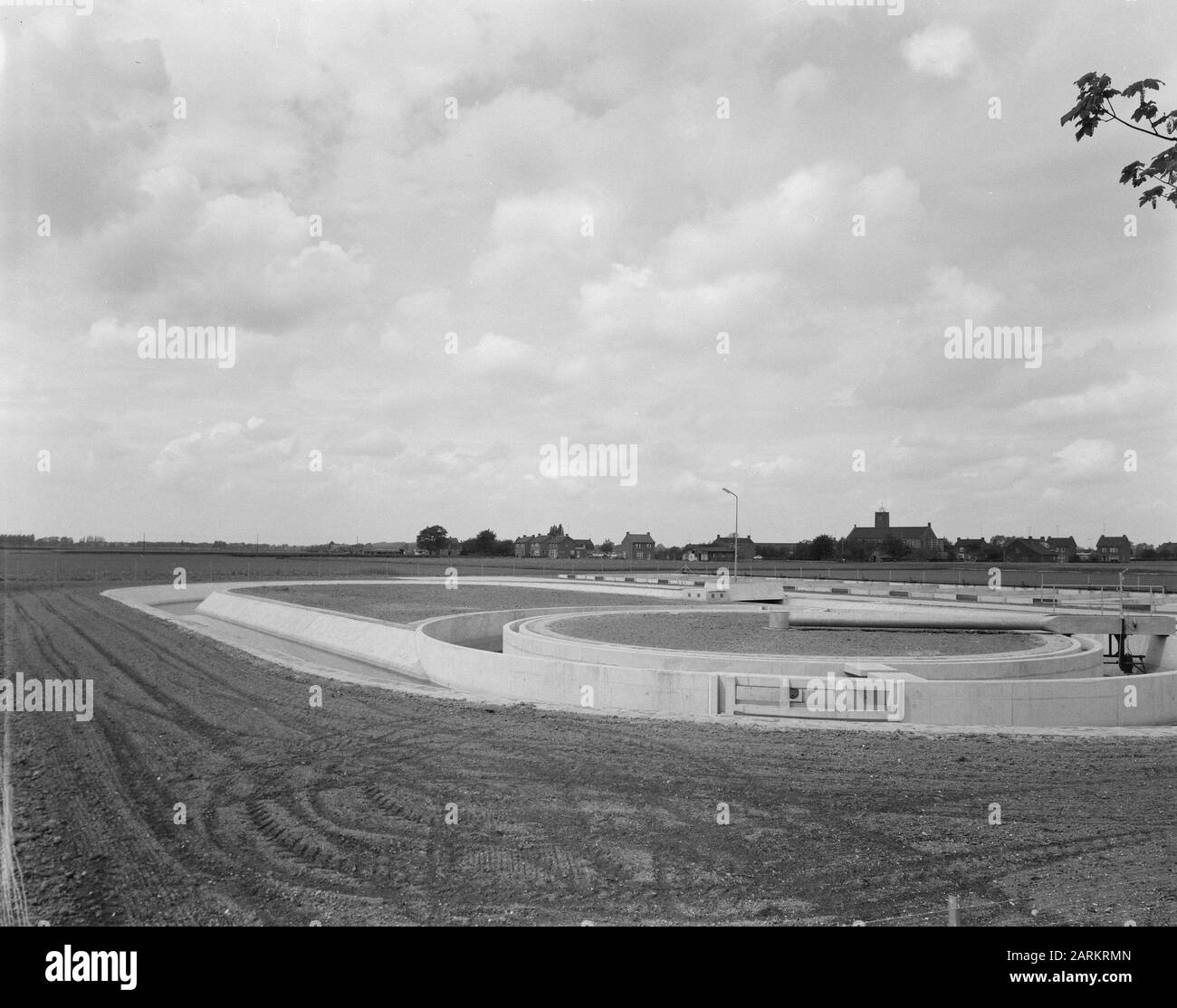 Waste treatment plants Black and White Stock Photos & Images - Alamy