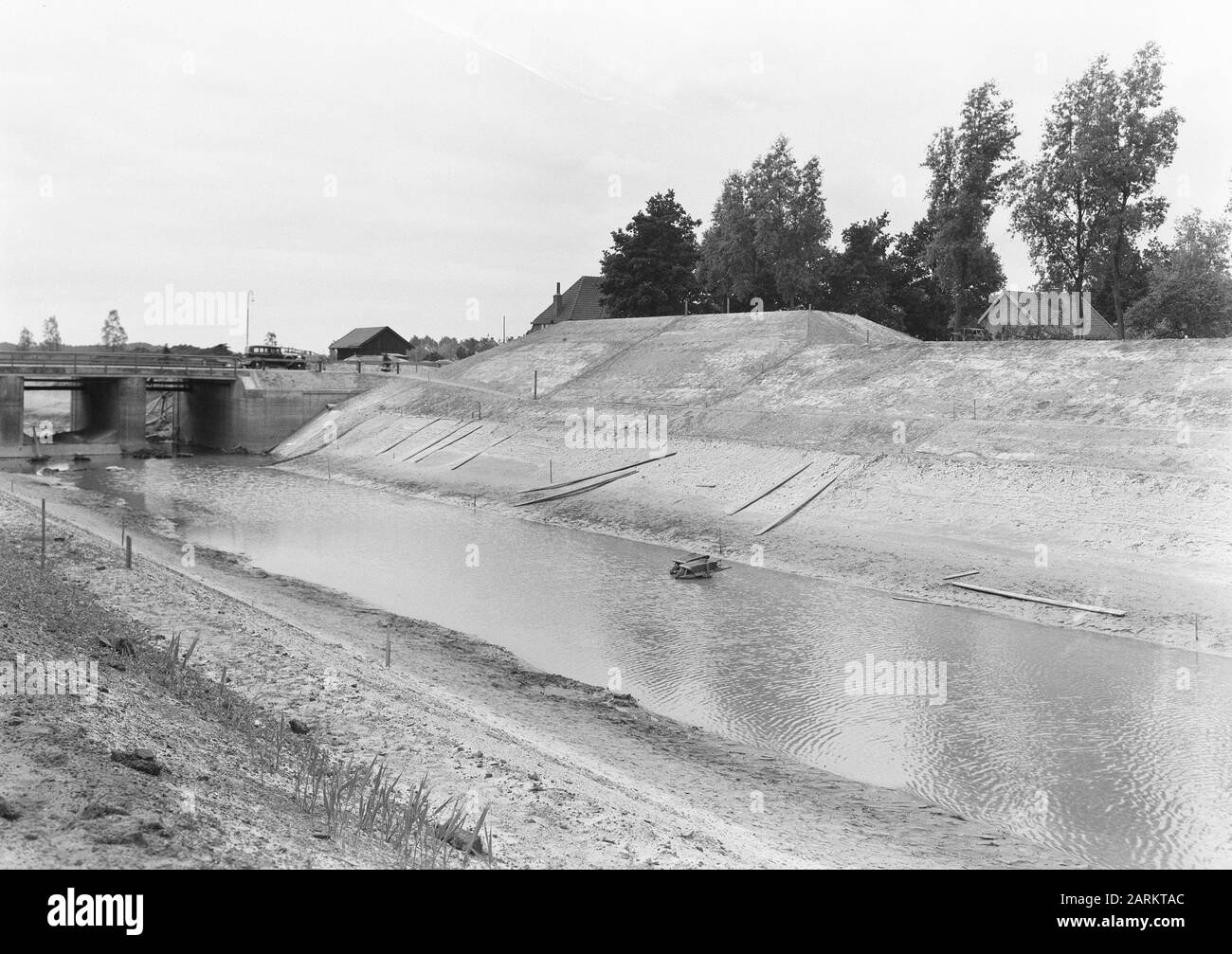 digging and improving canals, building bridges, high bridge Date ...