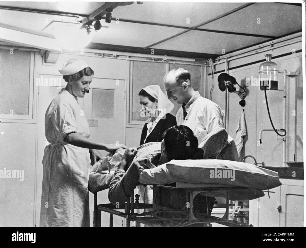 Red Cross: Hospital ship Orange Hospital ship Orange. Operating room ...