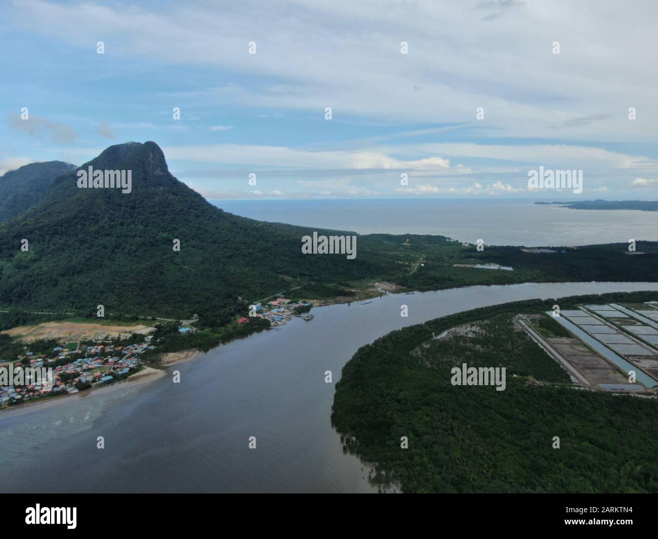Santubong, Sarawak / Malaysia - January 6, 2020: The Scenic Santubong ...