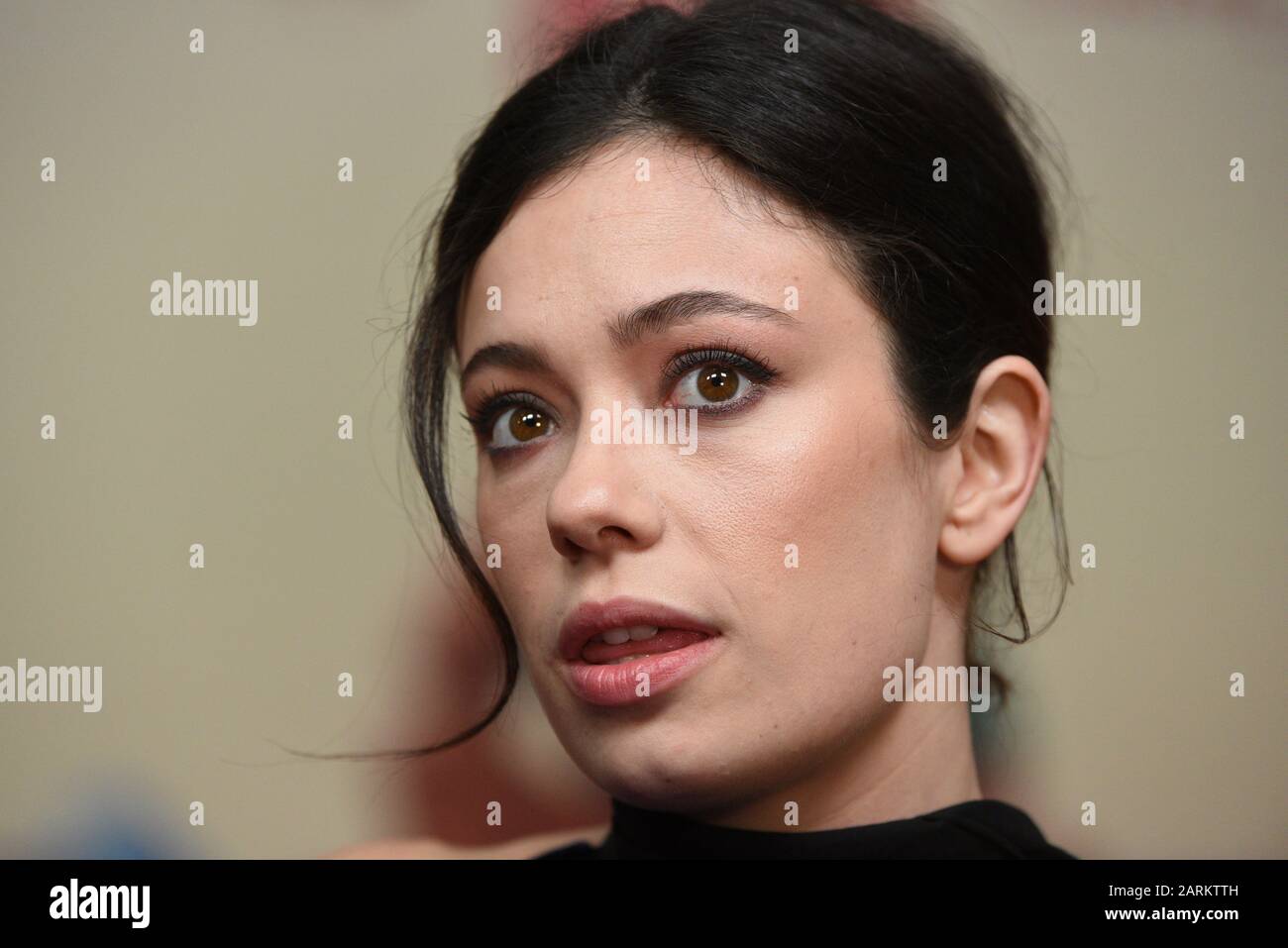 Madrid, Spain. 28th Jan, 2020. Anna Castillo attends the premiere of ...