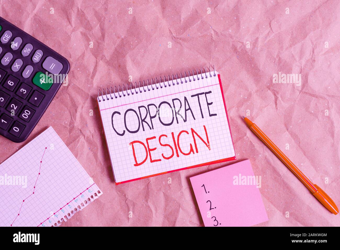 Text sign showing Corporate Design. Business photo text official ...
