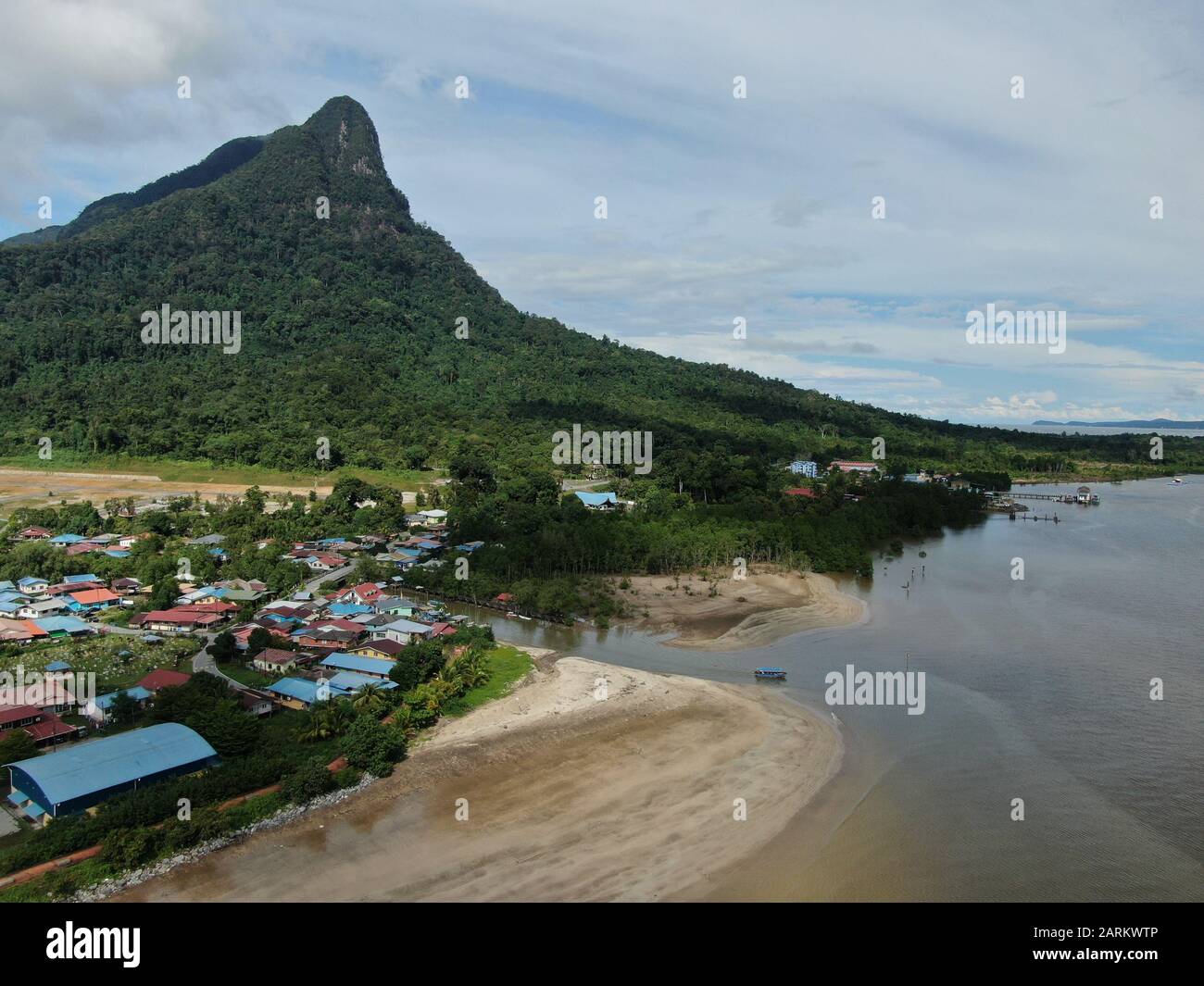 Santubong, Sarawak / Malaysia - January 6, 2020: The Scenic Santubong ...