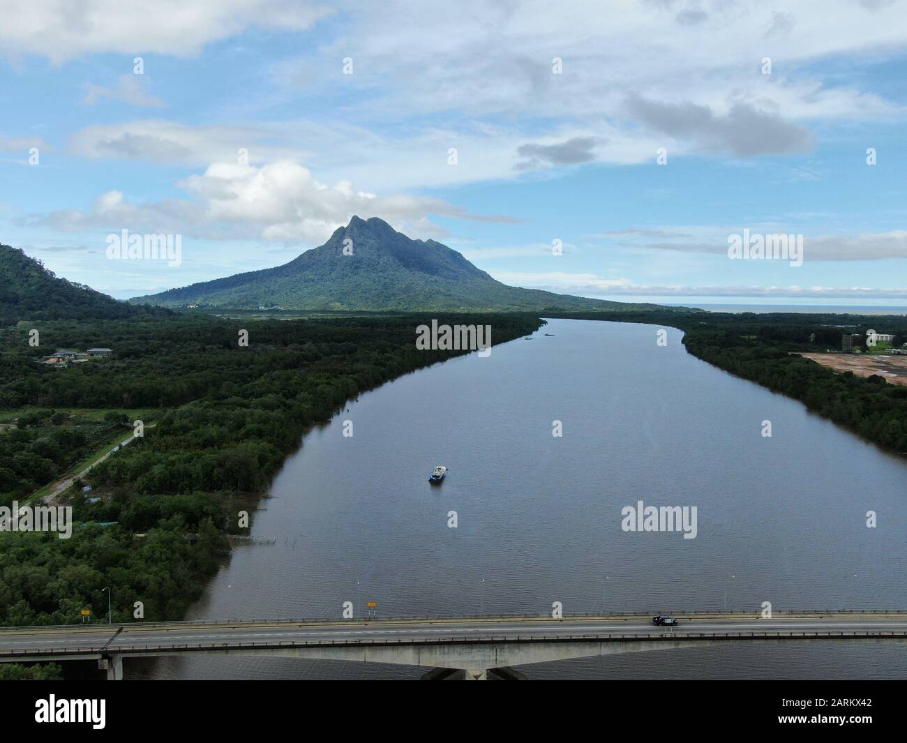 Santubong, Sarawak / Malaysia - January 6, 2020: The Scenic Santubong ...