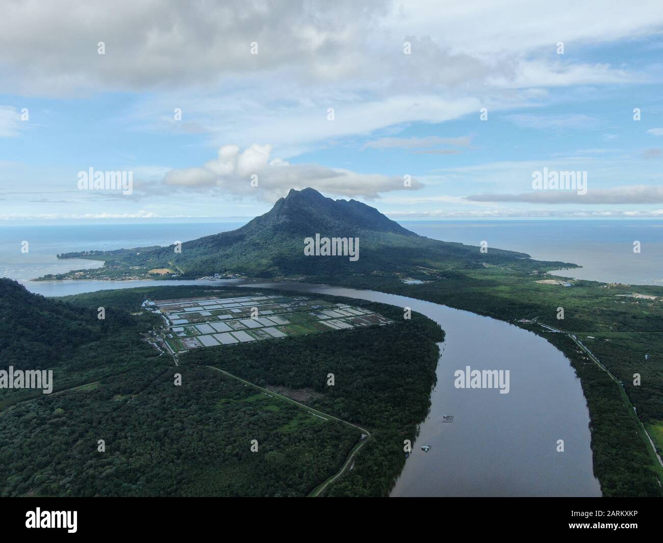 Santubong, Sarawak / Malaysia - January 6, 2020: The Scenic Santubong ...