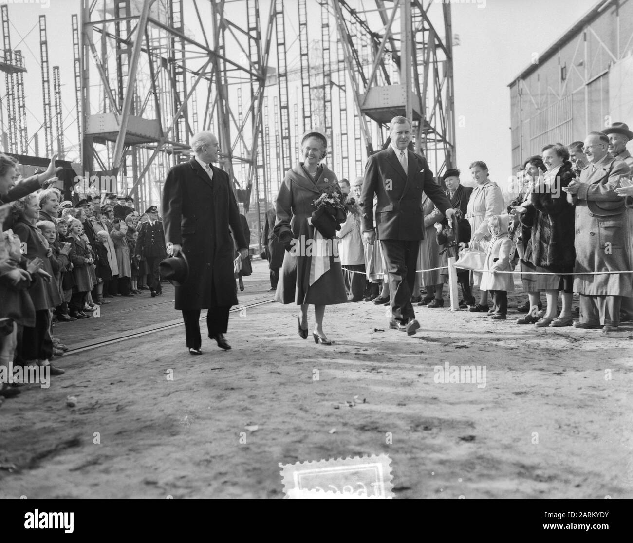 Tewaterlating Swedish ship Kungsholm. Princess Sybilla of Sweden ...