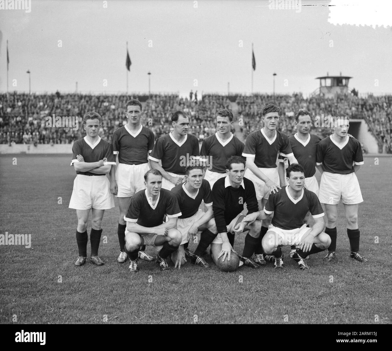 Football Rapid against NAC 3-0. Elftal Rapid Date: 14 July 1956 ...