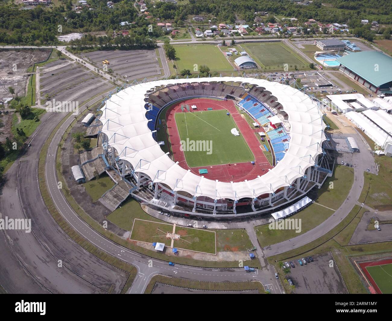 Kuching, Sarawak / Malaysia - November 8 2019: The Sarawak Stadium ...