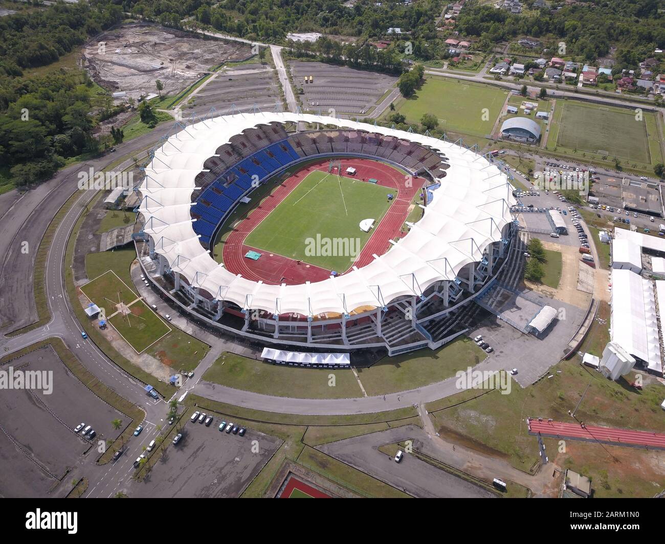 Kuching, Sarawak / Malaysia - November 8 2019: The Sarawak Stadium ...