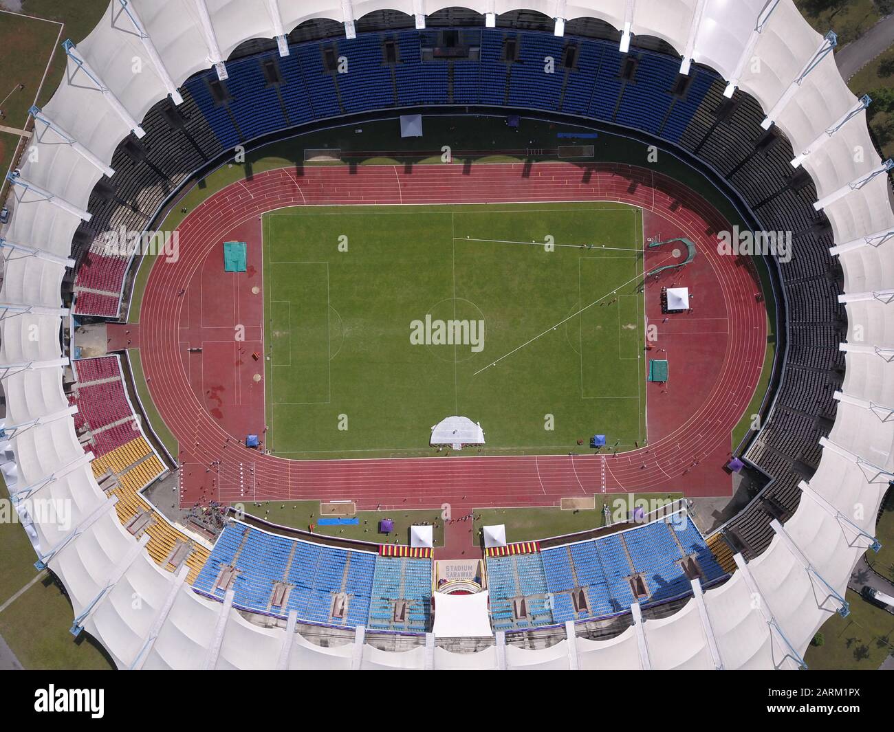 Kuching, Sarawak / Malaysia - November 8 2019: The Sarawak Stadium ...