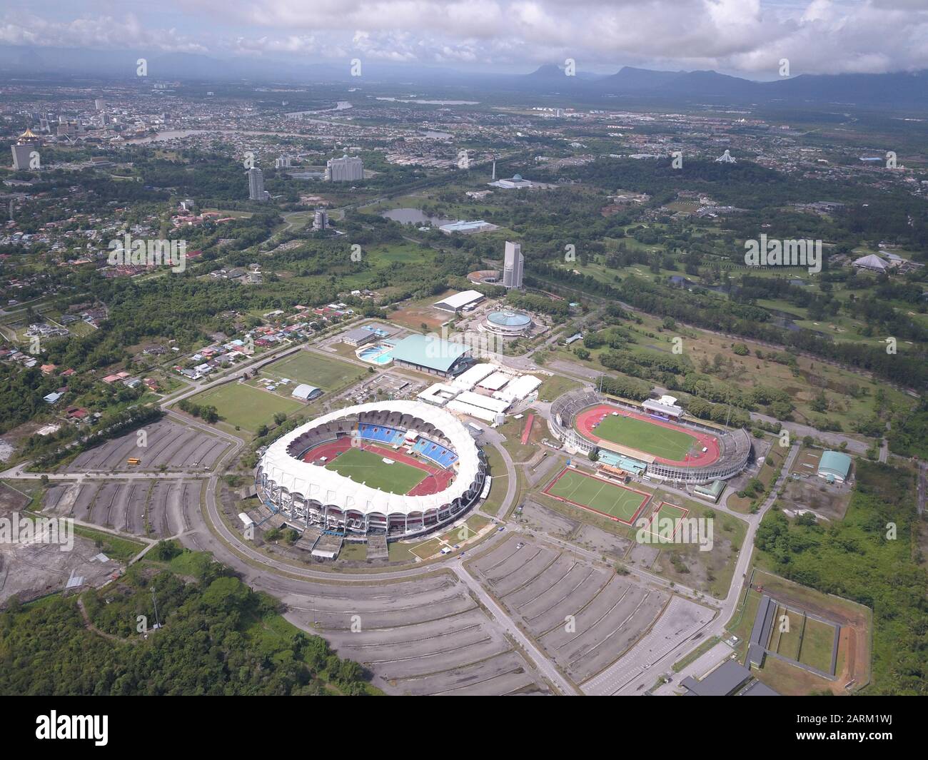 Kuching, Sarawak / Malaysia - November 8 2019: The Sarawak Stadium ...