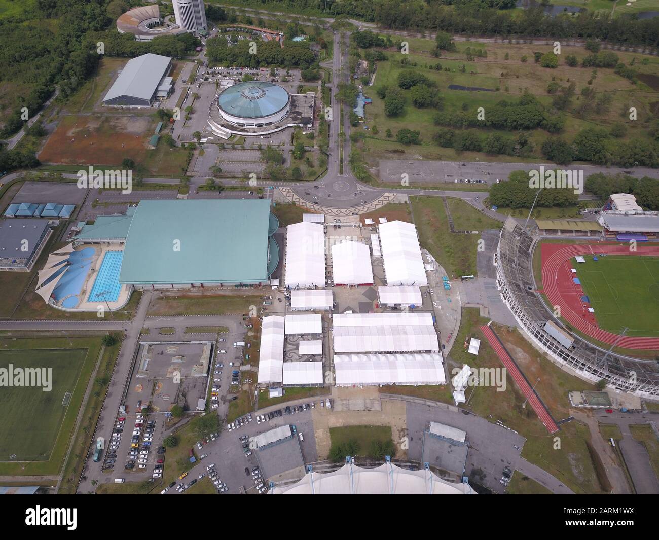 Kuching, Sarawak / Malaysia - November 8 2019: The Sarawak Stadium ...